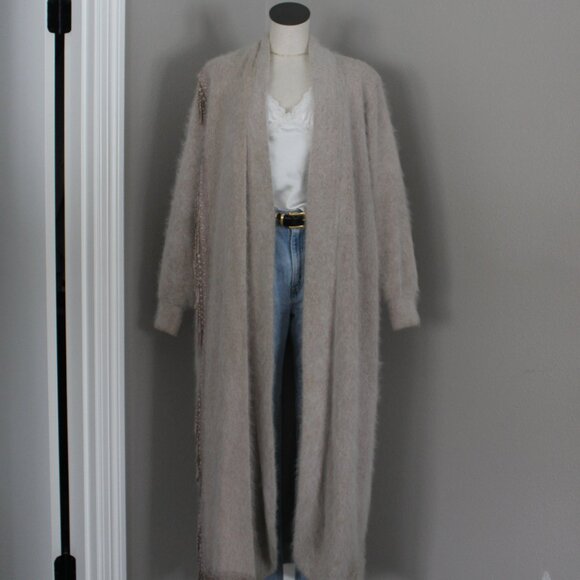 Venesha | Sweaters | Vintage 8s Venesha Angora Duster | Poshmark